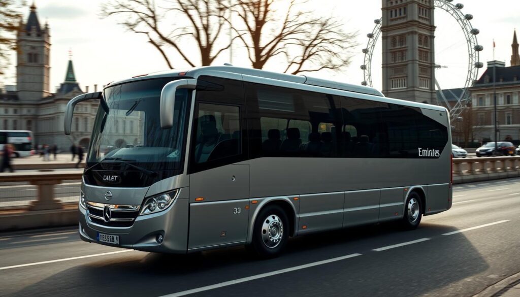 33-Seater Coach For Hire In London: Emirates Transport